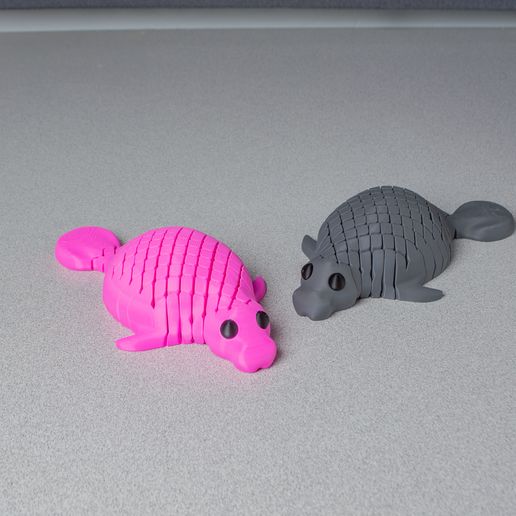 💾 Floppy Manatee - Articulating flexi manatee・ STL File for 3D printing ...