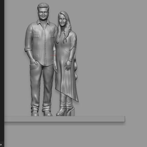 🧑‍🤝‍🧑 couple・ STL File for 3D printing・Cults