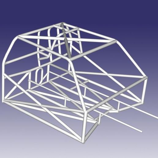 👽 Pro Mod Chassis - 69 Camaro・ 3D File for 3D printing・Cults