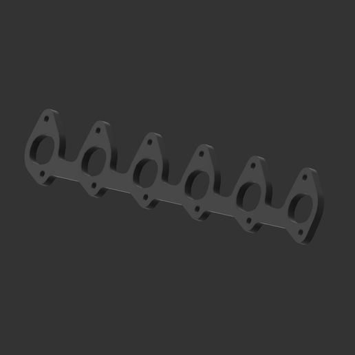3MF file BMW m30 intake manifold flange 👽 (DXF)・3D printable model to ...