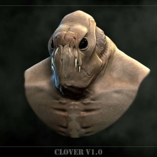STL file cloverfield monster bust 👹 ・3D printing model to download・Cults
