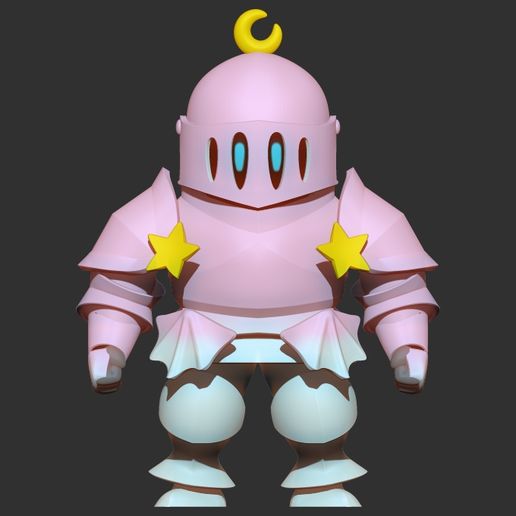 Free 3D file Lu Knight figure 👾 ・Object to download and to 3D print・Cults