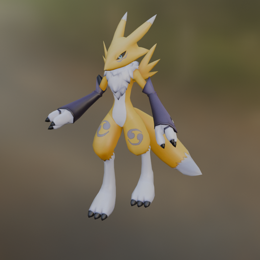 🐉 RENAMON・ STL File for 3D printing・Cults