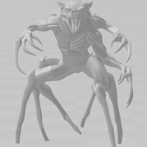 🕷️ Genetic mutation Spider Wolf・ STL File for 3D printing・Cults