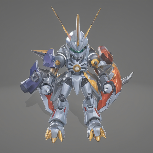 STL file OmegaKnight – 3D Model 🐉 (OBJ)・Model to download and 3D print ...