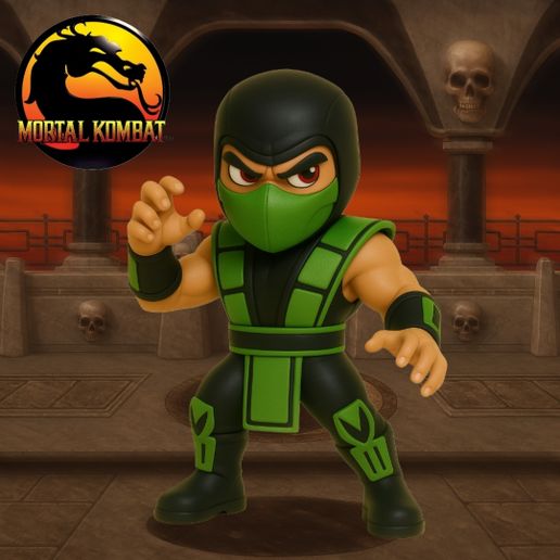 🦂 Mortal Kombat Mega Pack - 20+ Chibi STL Characters + 3 Mystery Bonus ...