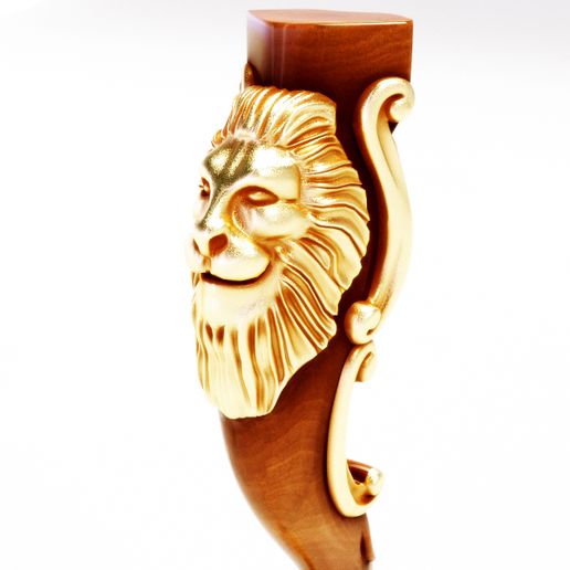 🦁 LION LEG FURNITURE CNC CARVING MILLING MODEL・ STL File for 3D ...