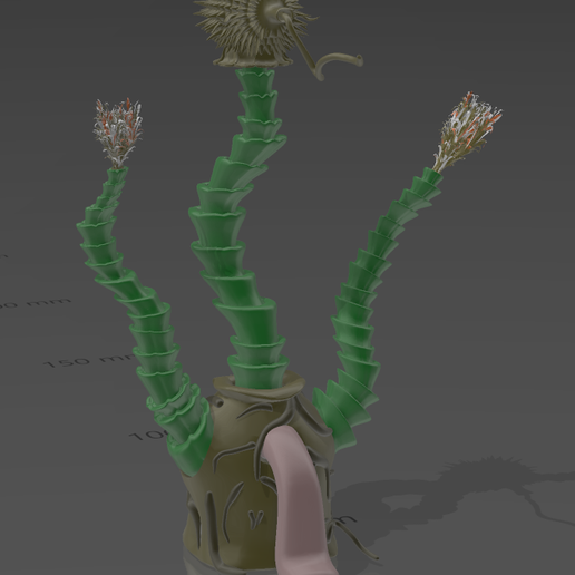 🌱 Triffid 3D Model – 1960s Sci-Fi Horror Classic 🌿・Archivo STL para ...