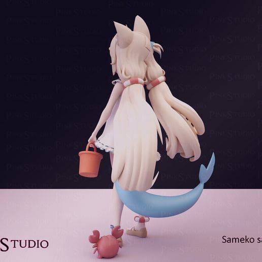 🦈 Hololive - Sameko Saba・ 3D File for 3D printing・Cults