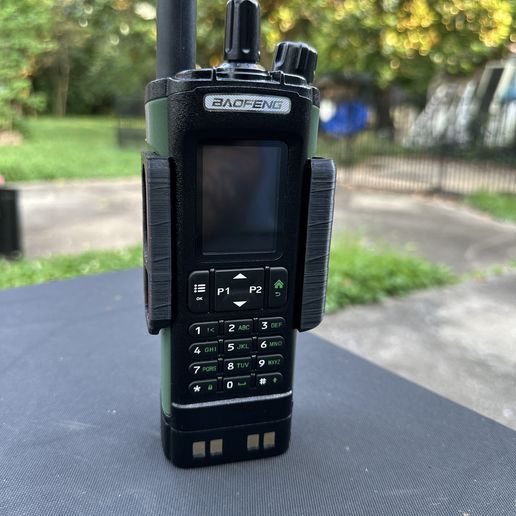 📻 Baofeng DM32 UV32 Belt Holster and Clip・ STL File for 3D printing・Cults