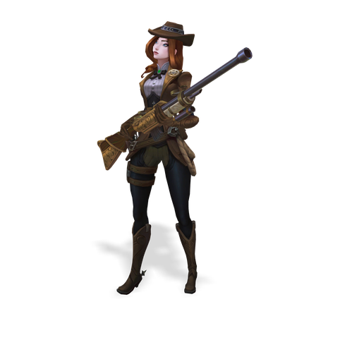 🎲 Sheriff Caitlyn League of Legends 3D print model・ STL File for 3D ...