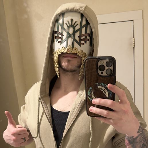 🆕 New Sleep Token Vessel mask, Green Vessel, Emergence・3D Print with ...