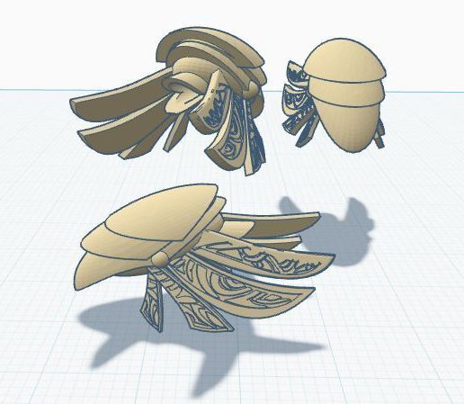 🧝 Moonshadow Elf Shadowhawk Arrowhead・ STL File for 3D printing・Cults