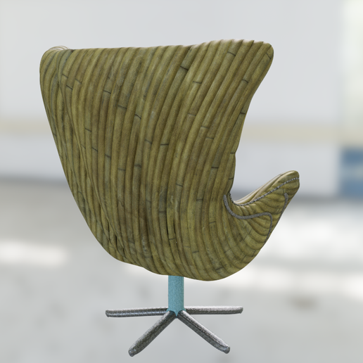 STL file High Back chair 🔙 (OBJ and 3MF)・3D print design to download・Cults