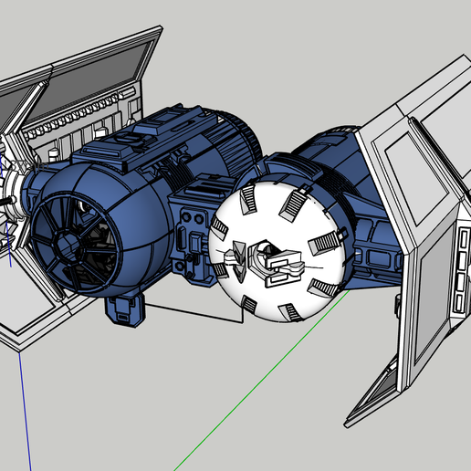 👔 Tie BOMBER / Shuttle・ 3D File for 3D printing・Cults