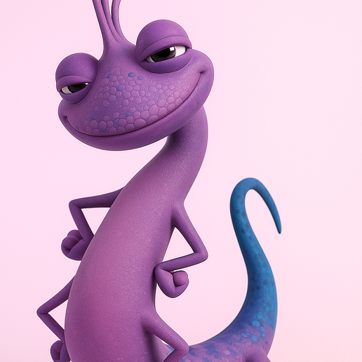 🐉 Monsters Inc Randall Boggs・Archivo STL para Impresión 3D・Cults