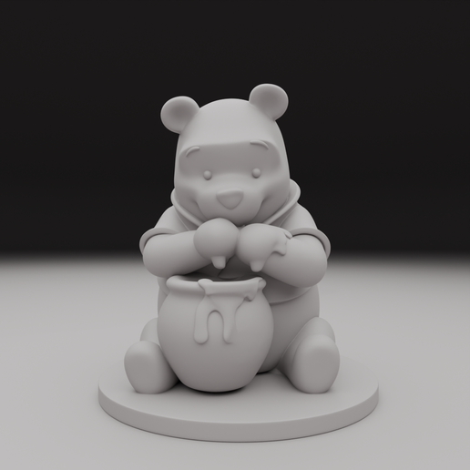 🎨 pooh Winnie the Pooh・ 3D File for 3D printing・Cults