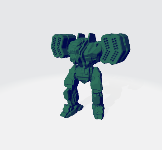 🎲 Naga II B - Clan - Mech・Free STL File for ・Cults