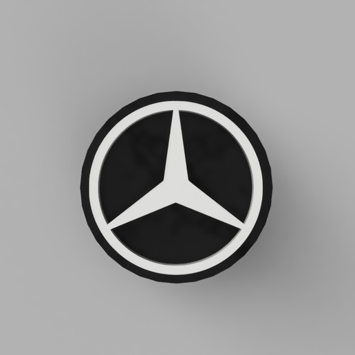 Archivo STL MERCEDES BENZ - CROC CHARM - PIN PARA CROCS 🚗 ・Modelo para ...