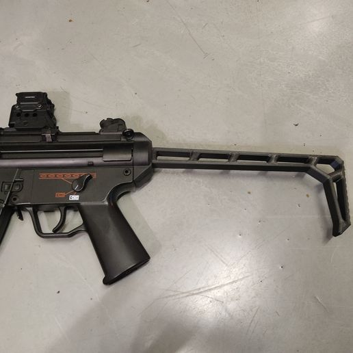 🔫 MP5 STOCK・ STL File for 3D printing・Cults