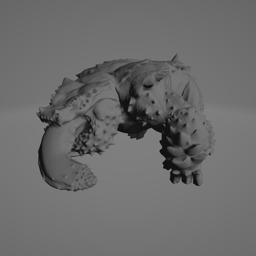 👹 MONSTER HUNTER CHATACABRA・ STL File for 3D printing・Cults