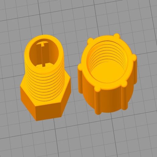 Free STL file Pigtail caps and plugs 👽 ・Model to download and 3D print ...