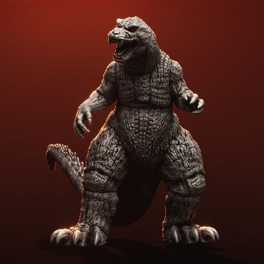 👾 Godzilla 2001 Full・ 3D File for 3D printing・Cults