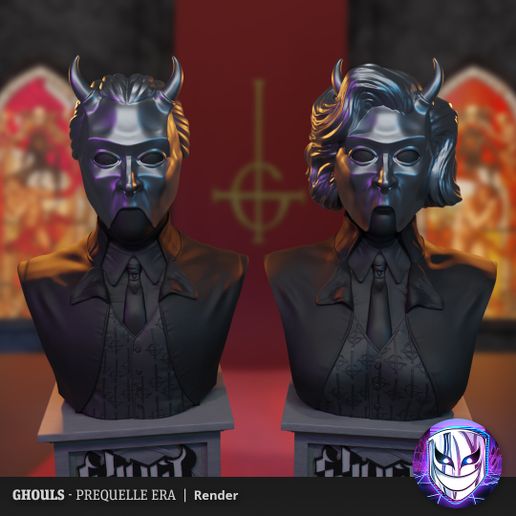 👻 GHOST - PREQUELLE ERA BUNDLE Cardinal Copia | Ghoul | Ghoulette・ 3D ...