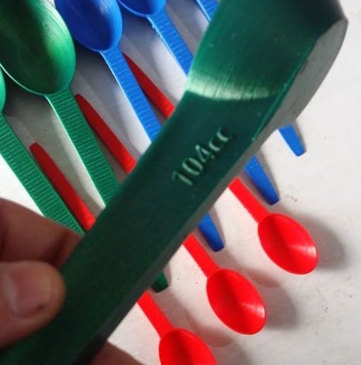 disposable measuring spoons