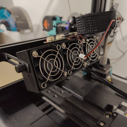 ⬆️ Galeforce MK3 v2- Ender 3 /s1/ s1 pro Auxiliary cooling Fan. Up to ...