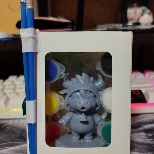🐄 Chibi Moo Cow Alistar - League of Legends Fan Art 3D Model・3D Print ...