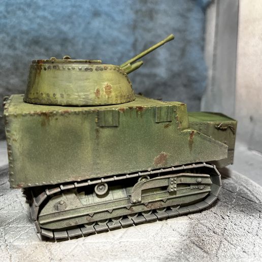 3D print Disston tank • made with Anycubic photon mono x・Cults