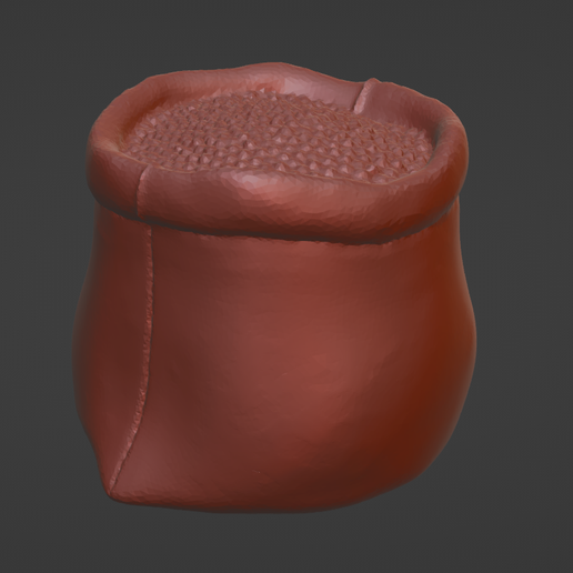 ☕ Sack of wheat grains (or coffee grain) - board game resource tokens ...