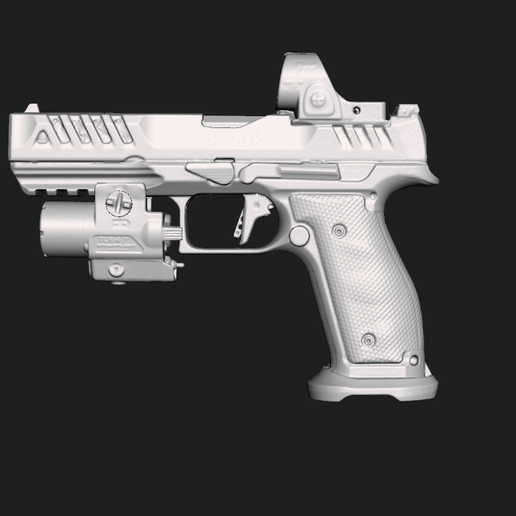 🩻 Walther PDP Match Full Size 5" SF W / SRO & Streamlight TLR 4 Real ...
