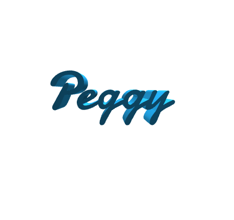 STL file Peggy 👩 ・3D printer design to download・Cults