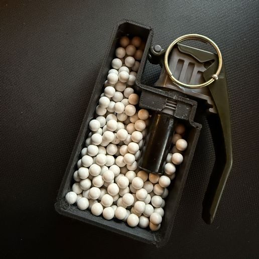 🔫 Airsoft Dummy Pocket Grenade for Taginn m67 fuse・ STL File for 3D ...