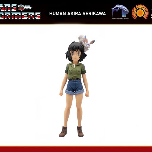 🤖 Transformers G1 Zona Humana Akira Serikawa・Archivo STL para Impresión ...