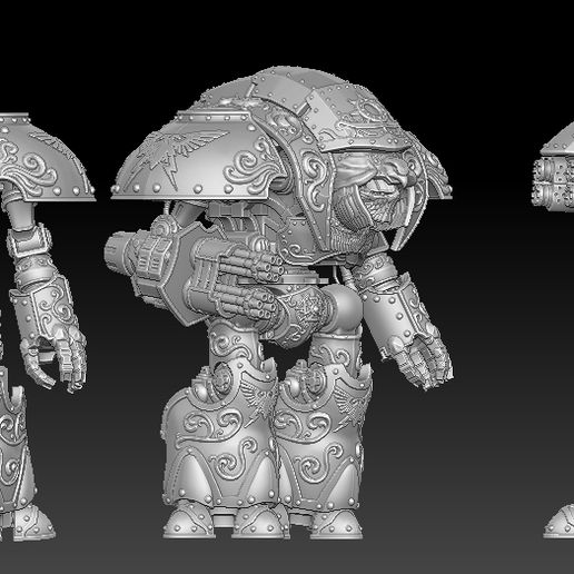 🏗️ Knight Valerius - Guardian Knight Building Kit・ 3D File for 3D ...