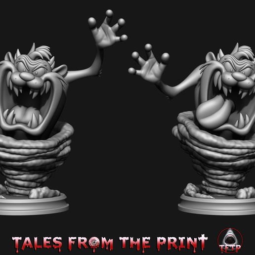 🌪️ Taz - looney tunes - One part and multipart versions High quality by ...