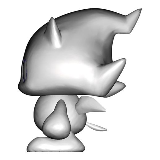 🎨 Shadow Chao 3D Model (HD Art)・ OBJ File for 3D printing・Cults