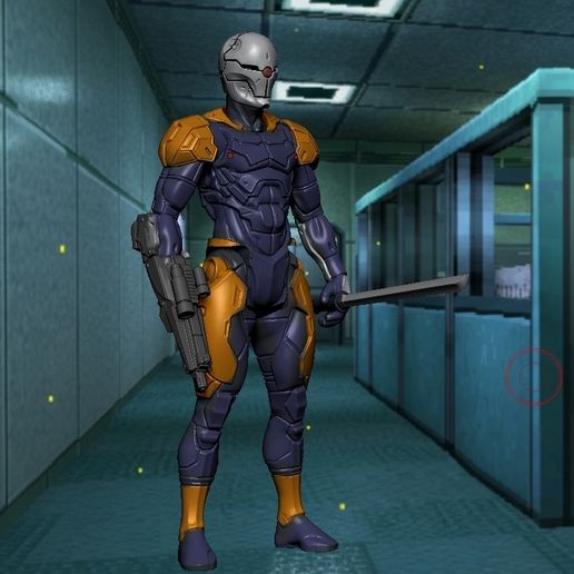 ⚙️ Metal Gear Solid - Gray Fox 3.75" Retro-Style Action Figure - 5 POA ...