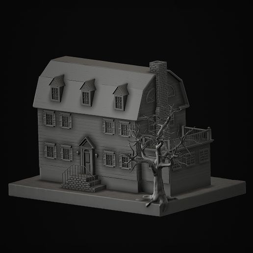 🏠 Amityville house + scream house PROMO LIMITED!!・ STL File for 3D ...