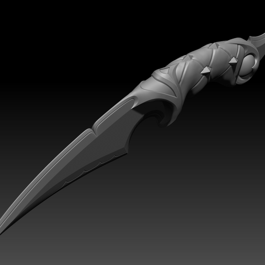 🗡️ Valorant Ruin Dagger・ 3D File for ・Cults