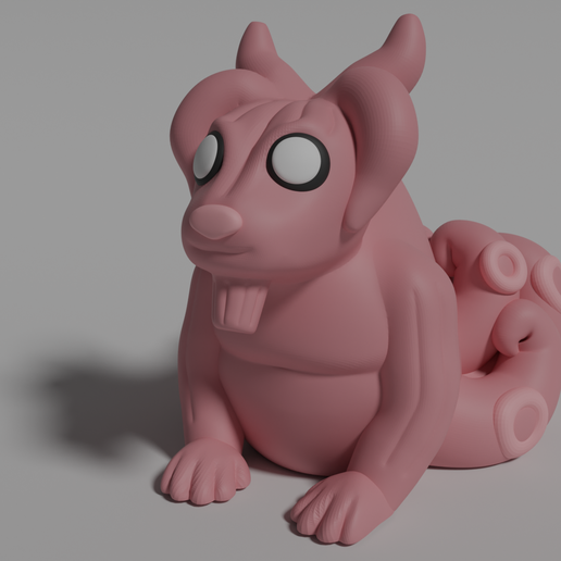 🦸 8 Tails Gyūki from Naruto・ STL File for 3D printing・Cults