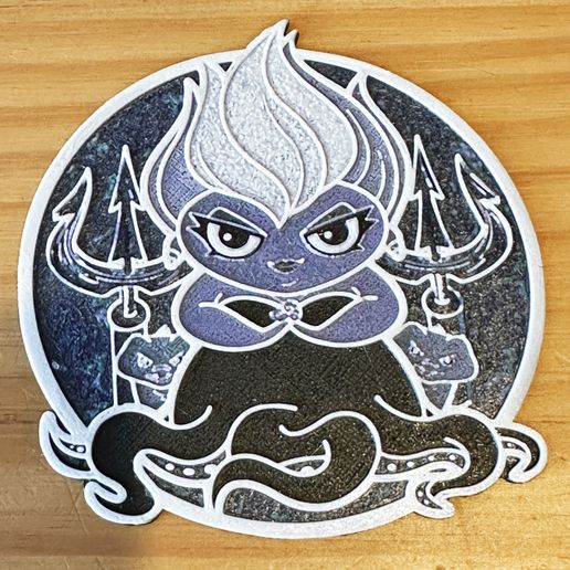 👽 Ursula・Free 3MF File for 3D printing・Cults