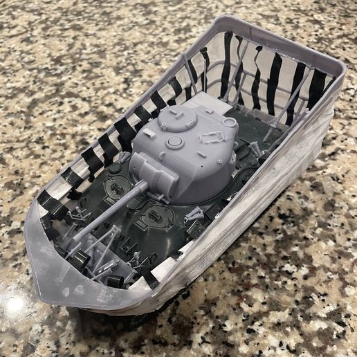 🎲 1/35 Sherman DD Conversion Set・ STL File for 3D printing・Cults