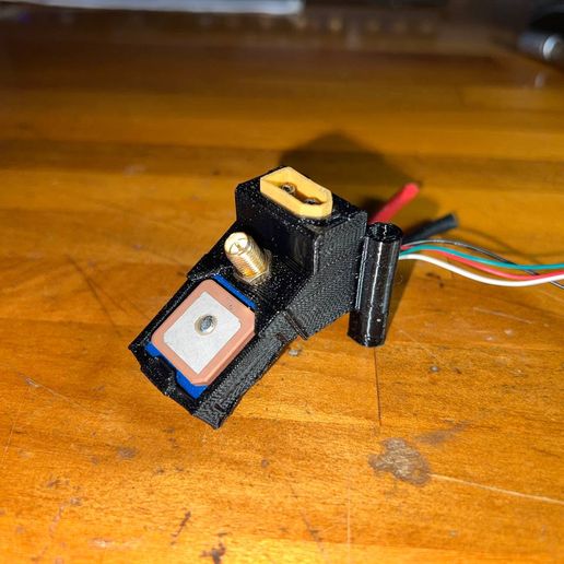 🛸 iFlight single SMA + XT60 + GPS BN220・ STL File for ・Cults