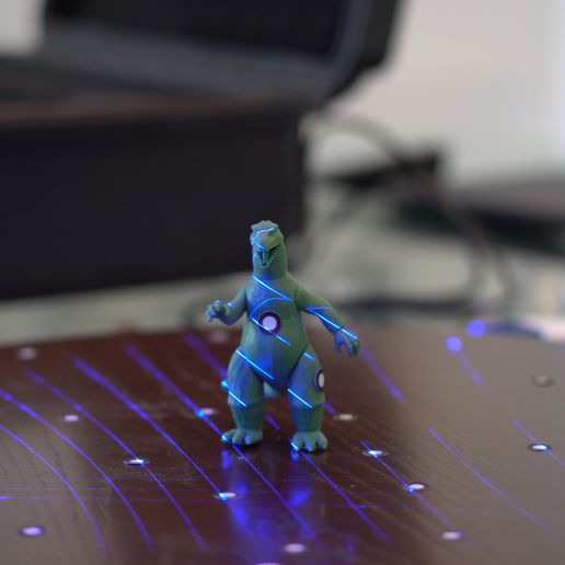 🦎 Big Lizard 3D Scanning Demo・Free OBJ File for 3D printing・Cults