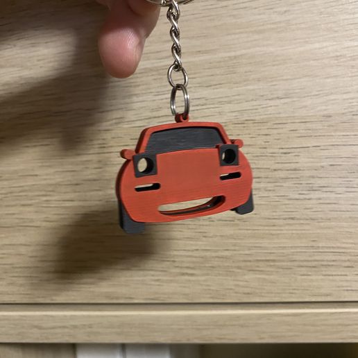 STL file Miata Keychain 🗝️ ・3D print design to download・Cults