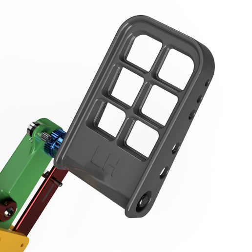 💭 737DS Full-Size DIY Rudder Pedals - 3D Printable Flight Simulator ...